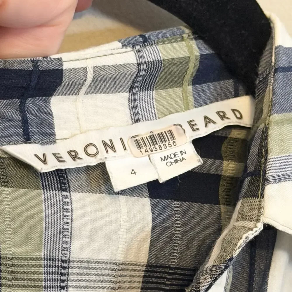 Veronica Beard | Dresses | Veronica Beard Copelyn Plaid Midi Shirt ...